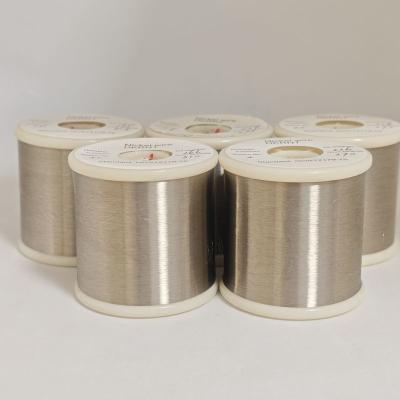 China 99.95% 99.4% Ultra Thin Nickel Wire 0.025 Mm Np1 For Connectors for sale