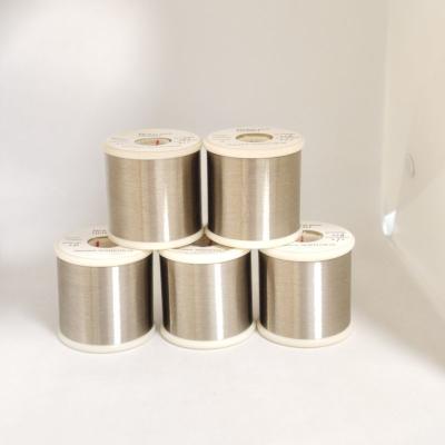 China High Precision Constantan NC050 Copper Nickel Alloy CuNi Alloy Wire For Controllers for sale