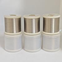 China 99.95% 99.4% Ultra Thin Nickel Wire 0.025 Mm Np1 For Connectors for sale