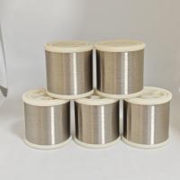 China 99.99% Pure Ultra Thin Nickel Wire High Purity Nickel 200 Nickel 201 0.025mm Per Kg for sale