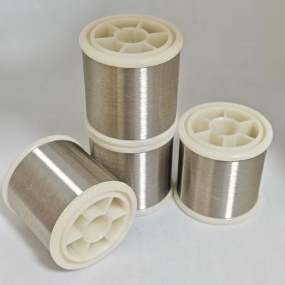 China Bright Steel Thin Wire SUS 201 304 304L 316 316L  Dia 0.01 Stainless Steel Wire For Mesh for sale