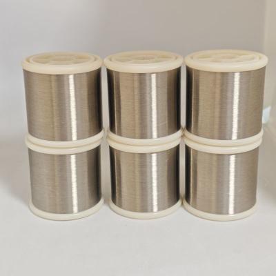China Bright 40 Gauge CuNi6 Ultra Thin CuNi Wire For Electric Resistance Heating for sale