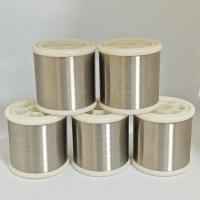 China SS304 316 Ultra Thin Stainless Steel Wire Metal 0.01mm 0.05mm For Silk Plumbing for sale