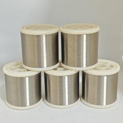 China SS304 316 Ultra Thin Stainless Steel Wire Metal 0.01mm 0.05mm For Silk Plumbing for sale