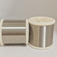 China CuNi6 Cuprothal 60 Copper Nickel Alloy Thin Heat Exchanger Round Coil Wire for sale