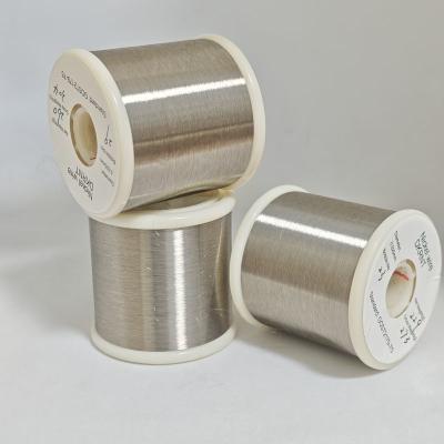 China Pure Nickel Wire 0.025 mm NP1 NP2 N6 N4 Nickel Metal Ultra Thin Nickel Wire For Heating for sale