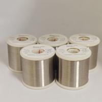 China Pure 0.025mm Nickel Wire Ultra Thin Nickel Wire Np2 For Mesh Screens for sale