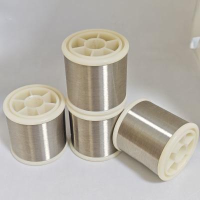 China Resistivity 0.125mm CuNi44 NC50 Constantan Fine Electrical CuNi Wire Grade for sale