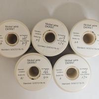 China Bright Nickel Wire 0.025  Ni200 UNS N02200 N02201 Nickel Cable 99.9% For Electronic Battery for sale