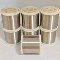 China Grade SS304 304L Micro Ultra Thin Stainless Steel Wire 0.01mm 0.02mm 0.03mm for sale