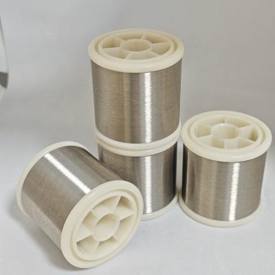China Grade SS304 304L Micro Ultra Thin Stainless Steel Wire 0.01mm 0.02mm 0.03mm for sale