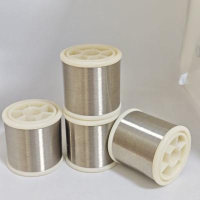 China Ultra Thin 50 Gauge Nichrome 80 20 Resistance Wire Nichrome Filament Micro for sale