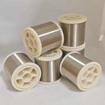 China NiCr Nichrome Wire Cr20Ni80 Cr30Ni70 Cr15Ni60 Cr20Ni35 Alloy For Heating Element for sale