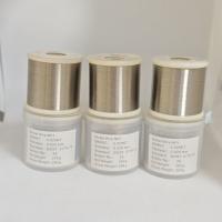 China Bright Nickel Wire 0.025  Ni200 UNS N02200 N02201 Nickel Cable 99.9% For Electronic Battery for sale