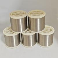 China Bright Annealed Cr20Ni80 Nichrome 80 20 Wire 0.02mm Ultra Thin Nickel Chrome for sale