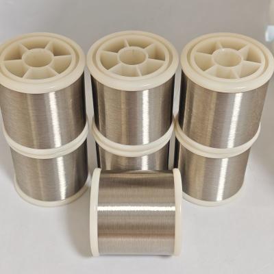 China Solid Bare Nichrome Wire Ni80Cr20 Resistance Grade For Heating Element for sale