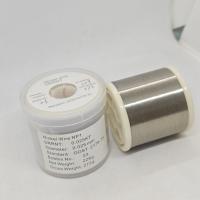 China Nickel 201 Fine Nickel Wire Diameter 0.025mm Pure Nickel Wire For Electronics Heating for sale