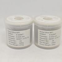China DKRNT Nickel 201 0.025mm Nickel Wire NP1 99.9% Thin Pure Nickel Wire For Precision Parts for sale