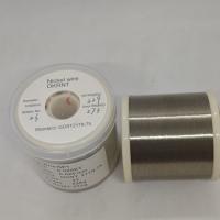 China Price Per Meter 0.025mm Nickel Wire Np2 Np1 99.99% 99.999% Dkrnt Standard for sale