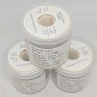 China Corrosion Resistant Pure 0.025mm Nickel Wire DKRNT NP1 Nickel Iron For Battery Tab for sale