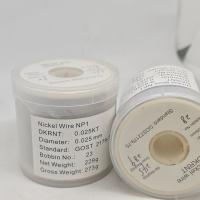 China 99.98% 99.99% Nickel 200 201 Wire Ultra Thin Pure For Battery Pack for sale