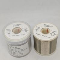 China High Resistivity NP1 0.025mm 25 um Ultrafine Ultra Thin Nickel Wire For Superconductor for sale