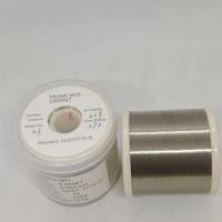China Corrosion Resistant Pure Ultra Thin  Nickel Wire NP1 0.025mm For Precision Electronics for sale