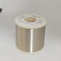 China Annealed Soft 99.94 Purity Ultra Thin Nickel Wire Ni200 NP2 For Electronics for sale