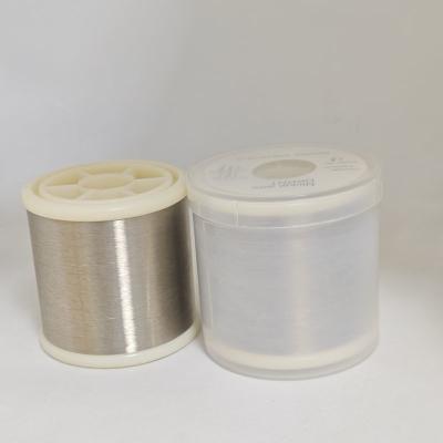 China 99.99% Pure Ultra Thin Nickel Wire High Purity Nickel 200 Nickel 201 0.025mm Per Kg for sale
