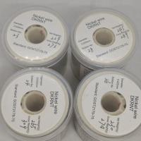 China Corrosion Resistant Pure Ultra Thin  Nickel Wire NP1 0.025mm For Precision Electronics for sale