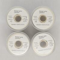 China Annealed Soft 99.94 Purity Ultra Thin Nickel Wire Ni200 NP2 For Electronics for sale