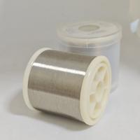 China 99.99% Pure Ultra Thin Nickel Wire High Purity Nickel 200 Nickel 201 0.025mm Per Kg for sale