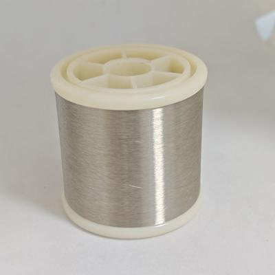 China High Resistivity Ni80Cr20 Ultra Thin Nichrome Wire For Different Operating Temperature for sale