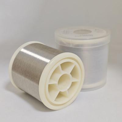 China High Resistivity NP1 0.025mm 25 um Ultrafine Ultra Thin Nickel Wire For Superconductor for sale