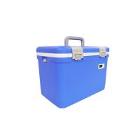 China Shock Proof And Impact-resistant Medical Cooler Box with 12 Liters Capacity and Temperature Range 2°C To 8°C for Vaccine Transport for sale