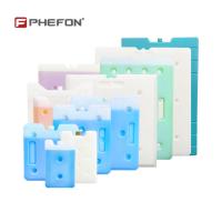 China Wholesale HDPE Reusable Hard Plastic Freeze Block Multiple Sizes Cooling Ice Pack Block for Food Shipping for sale