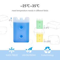 China Durable And Reusable PCM Ice Packs With Temperature Range 2-8C In Different Sizes for sale