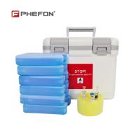 China White Cold Chain Transport Box 6L 10L Ice Box For Medicine for sale