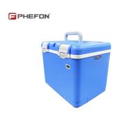 China 2-8°C Temperature Range Medical Cooler Box with 40mm PU Insulation for WHO and CDC Compliant Vaccine Transport for sale