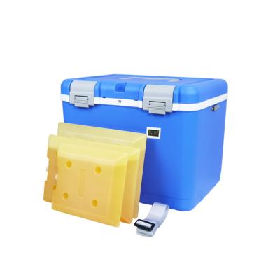 China Medical Cooler Box with 2-8°C Temperature Range PU Insulation Material and 24-48hrs Cold Time for Vaccine Transport for sale