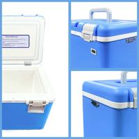 China 10L Capacity Medical Cooler Box Cooling Method Ice Pack Supply Cold Energy Customize Color Support Designed for Medical for sale