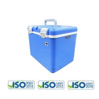 China Hot Sale Portable Cooler Box Different Capacity Cold Chain Transport Box With Temperature Display for sale