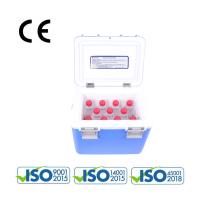 China PU Insulation Medical Cooler Box CE Certified Equipped with Airtight and Leakproof Lid Ensuring Safe Medical Transport for sale