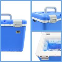 China Hot Sale Portable Cooler Box Different Capacity Cold Chain Transport Box With Temperature Display for sale