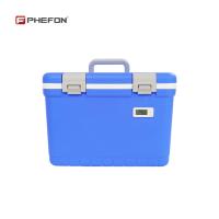 China Medical Cooler Box With Temperature Display  Phefon Brand For Safe Medicine Transport for sale