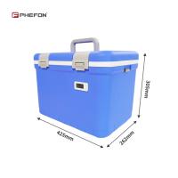 China Medical Cooler Box Portable  For Medicine Practical Blood Samples Cold Chain Storage And Transport Device Cooling Duration Up To 24 Hours Small for sale
