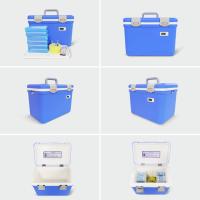 China CE ISO Qualified Cooler Box Portable Medical Cold Box Providing Safe Cooling Storage Solutions For Temperature Sensitive Medicines Support Customize Logo for sale