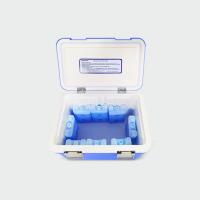 China Medical Cold Chain Cooler Box, Portable Isothermal Transport Case With Temperature Recorder, 2‑8°C Constant Temperature Carrier For Vaccines, Pharmaceutical Drugs, Lab Specimens And Reagents For Hospi for sale