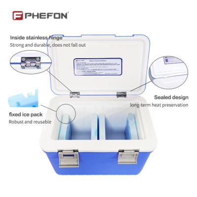 China 18Ltr Medical Cool Box PP Portable Cooler For Medication for sale