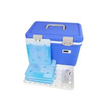 China Medical Cold Chain Cooler Box, Portable Isothermal Transport Case With Temperature Recorder, 2‑8°C Constant Temperature Carrier For Vaccines, Pharmaceutical Drugs, Lab Specimens And Reagents For Hospi for sale
